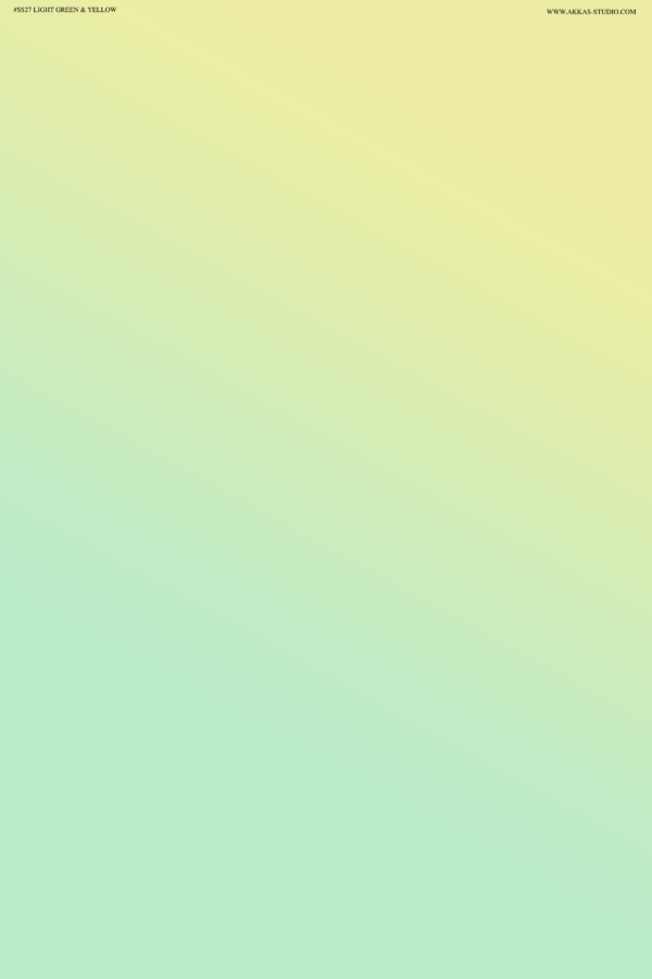 #SS27 Light Green & Yellow - Akkas Studio